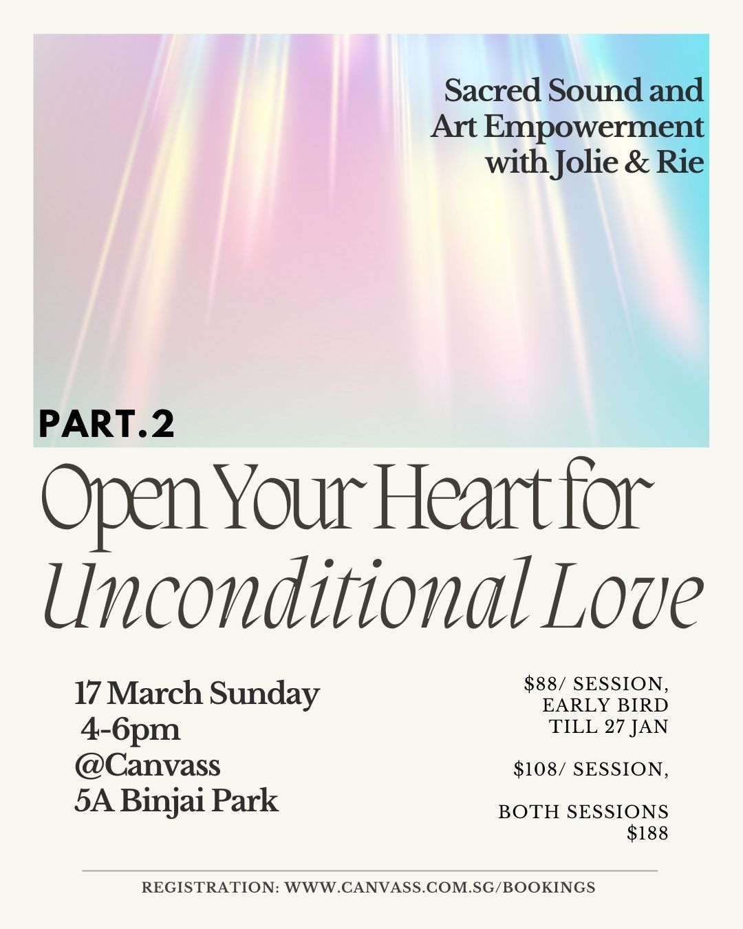 Opening Your Heart For Unconditional Love - Canvass